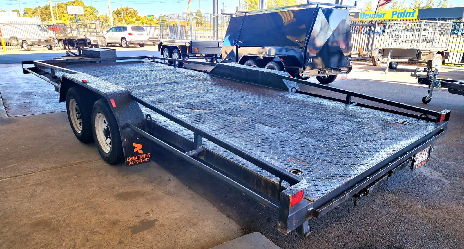 Four-Wheel drive Carrier – Noble Trailer | Premium Trailers for Short ...